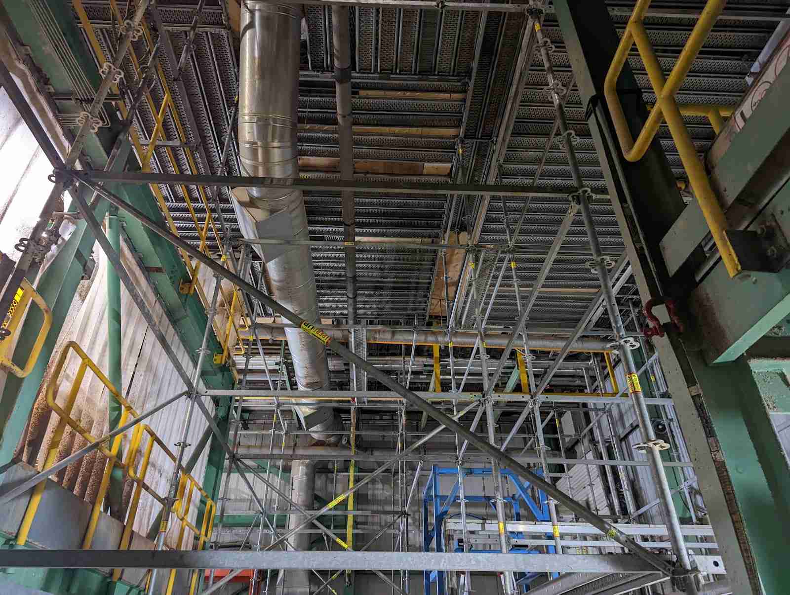 Industrial Plant Access Scaffolding | True North Scaffold